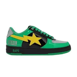 Bape Paneled Shoes For Men
