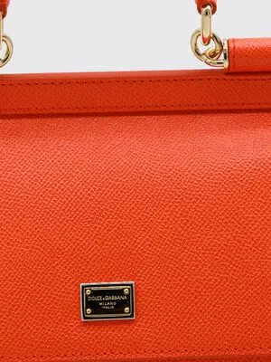 Dolce & Gabbana Sicily Mini Handbag - Orange