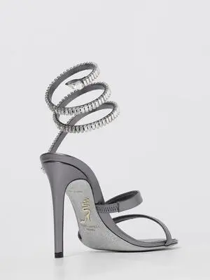 Rene Caovilla Heeled Sandal - Grey