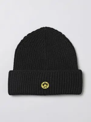 BARROW Ribbed Beanie - Black