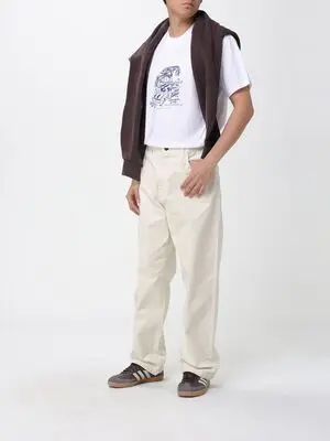 Carhartt Work In Progress Wide Leg Jeans - White