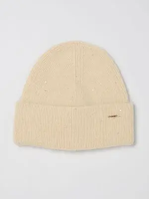 TWINSET Knitted Hat - Natural