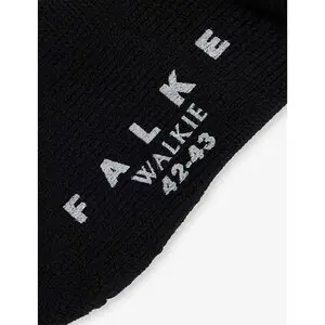 Falke Walkie Ergo Stretch Wool-blend Socks - Black
