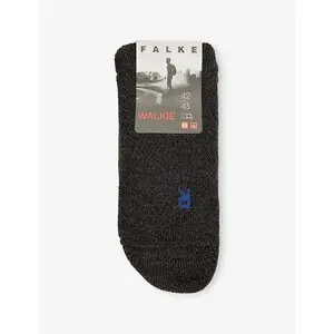 Falke Walkie Ergo Stretch Wool-blend Socks - Smog