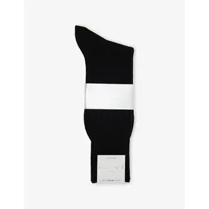 Falke Finest Cashmere-blend Crew-length Socks - Black