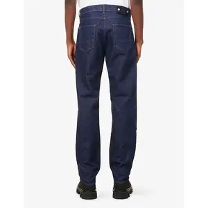 Stone Island Logo-patch Straight-leg Denim Jeans