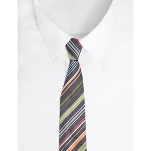 Paul Smith Regular-stripe Silk Tie
