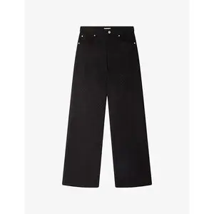 Sandro Mid Rise Jeans For Women