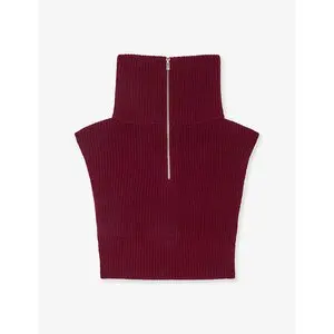 Maje Wool And Cashmere Collar