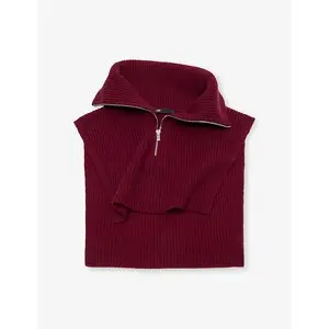 Maje Wool And Cashmere Collar