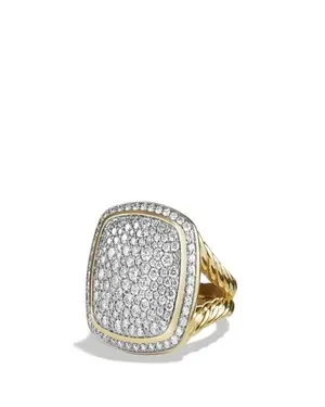 David Yurman Albion Ring With Diamonds - Multi