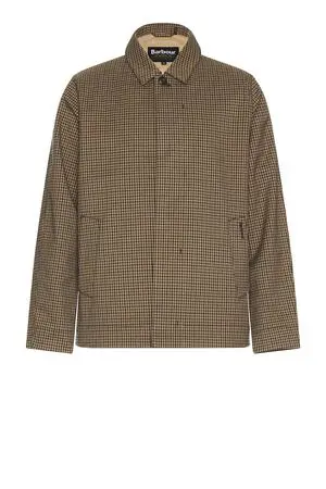 BARBOUR Check Short Lorden Showerproof Jacket