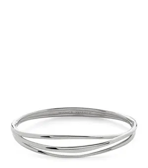 Monica Vinader Nura Wrap Bangle - Silver