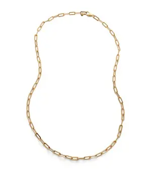 MONICA VINADER Vermeil Paperclip Chain Necklace