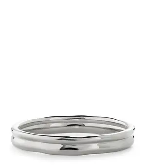 Monica Vinader Siren Muse Stacked Ring - Silver