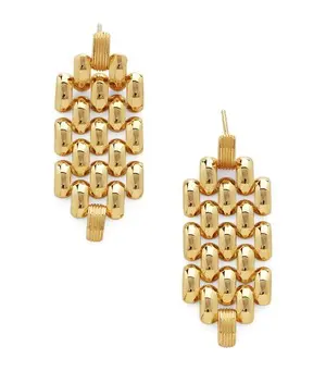 Monica Vinader Vermeil Heirloom Drop Earrings - Gold