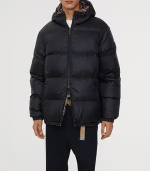 Burberry Down Reversible Puffer Jacket - Beige