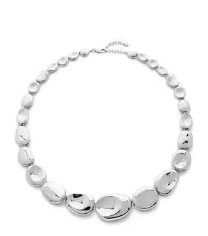 Monica Vinader Sterling Aria Collar Necklace - Silver