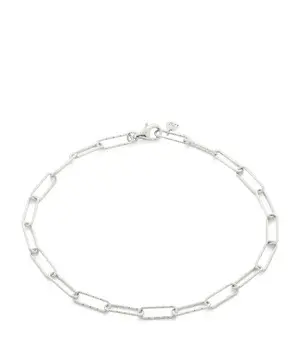 Monica Vinader Sterling Alta Bracelet - Silver