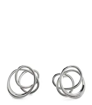 Monica Vinader Sterling Nura Earrings - Silver