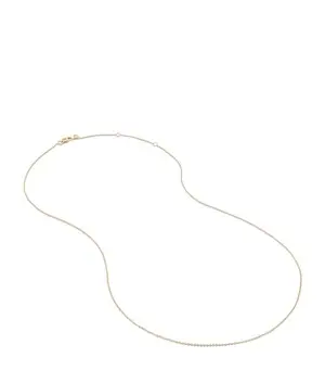 Monica Vinader Fine Chain Necklace - Gold