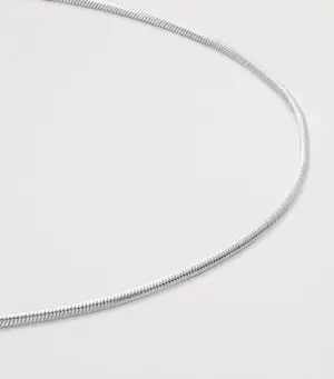 Monica Vinader Chain Necklace - Silver