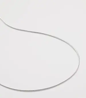 Monica Vinader Chain Necklace - Silver