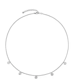 Monica Vinader Sterling Siren Muse Necklace - Silver