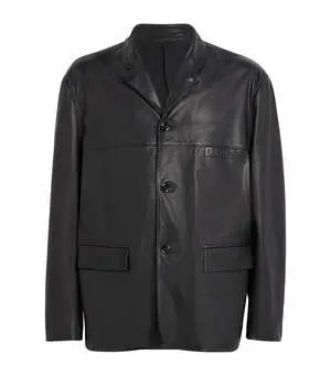 Lemaire Notched Lapel Outerwear For Men