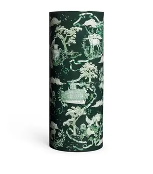 Harrods Fine Bone China Toile Vase - Green