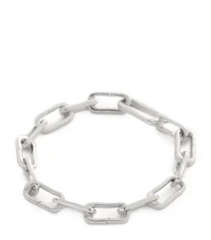Monica Vinader Sterling Alta Charm Bracelet - Silver