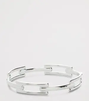 Monica Vinader Sterling Signature Link Bangle
