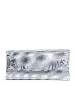 Silver Rhinestone Clutches