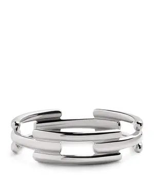 Monica Vinader Signature Link Ring - Silver