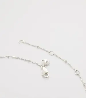 Monica Vinader Sterling Beaded Chain Necklace - Silver