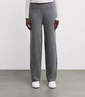 SKIMS Cashmere Wide-leg Trousers