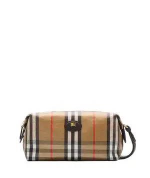Burberry Highlands Travel Pouch Sand Beige