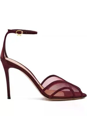Gianvito Rossi Peep Toe Sandals For Women