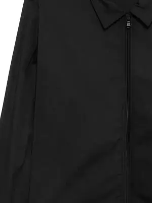 JAMES PERSE Zip-up Shirt - Black