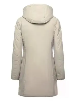 SAVE THE DUCK Removable Hood Zip Coat - Neutrals