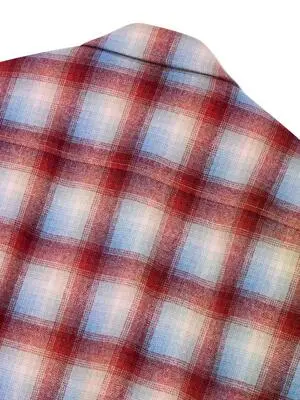 STUDIO TOMBOY Checked-pattern Shirt - Red