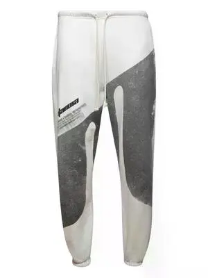 RRR123 Paraclete Graphic-print Sweatpants - White