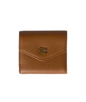Women's Angled Flap Trifold Wallets