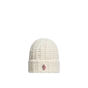 Moncler Alpaca Blend Beanie - White