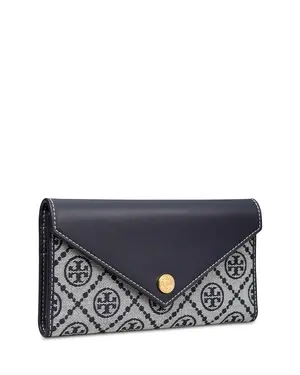Tory Burch T Monogram Envelope Wallet