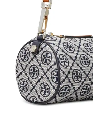 Tory Burch T Monogram Cylinder Bag