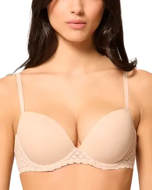 Simone Perele Subtile Push Up Bra - Peau Rose