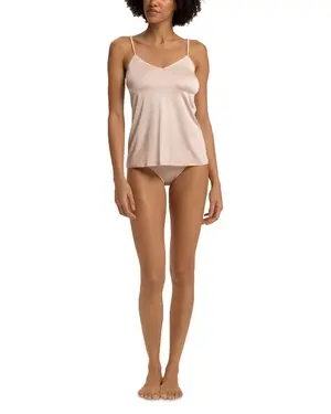 Hanro Satin Deluxe Bikini Bottom - Natural