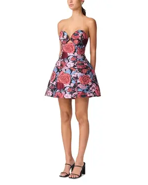 ELLIATT Delphine Strapless Mini Dress