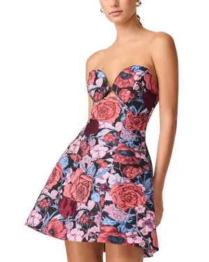 ELLIATT Delphine Strapless Mini Dress